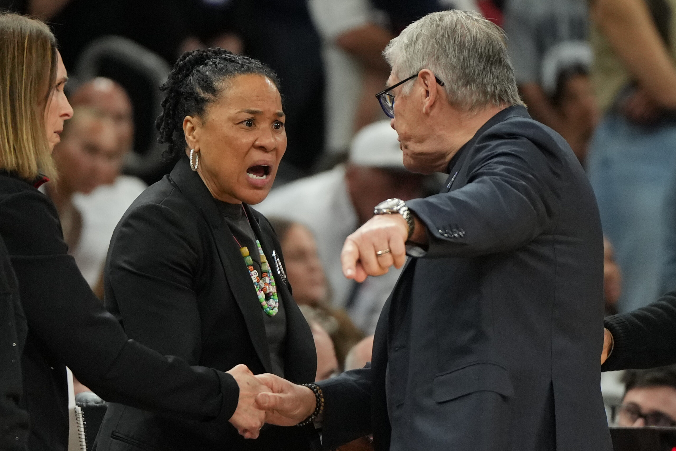 Despite coach’s beefs with Staley and officials, a bad night for ...